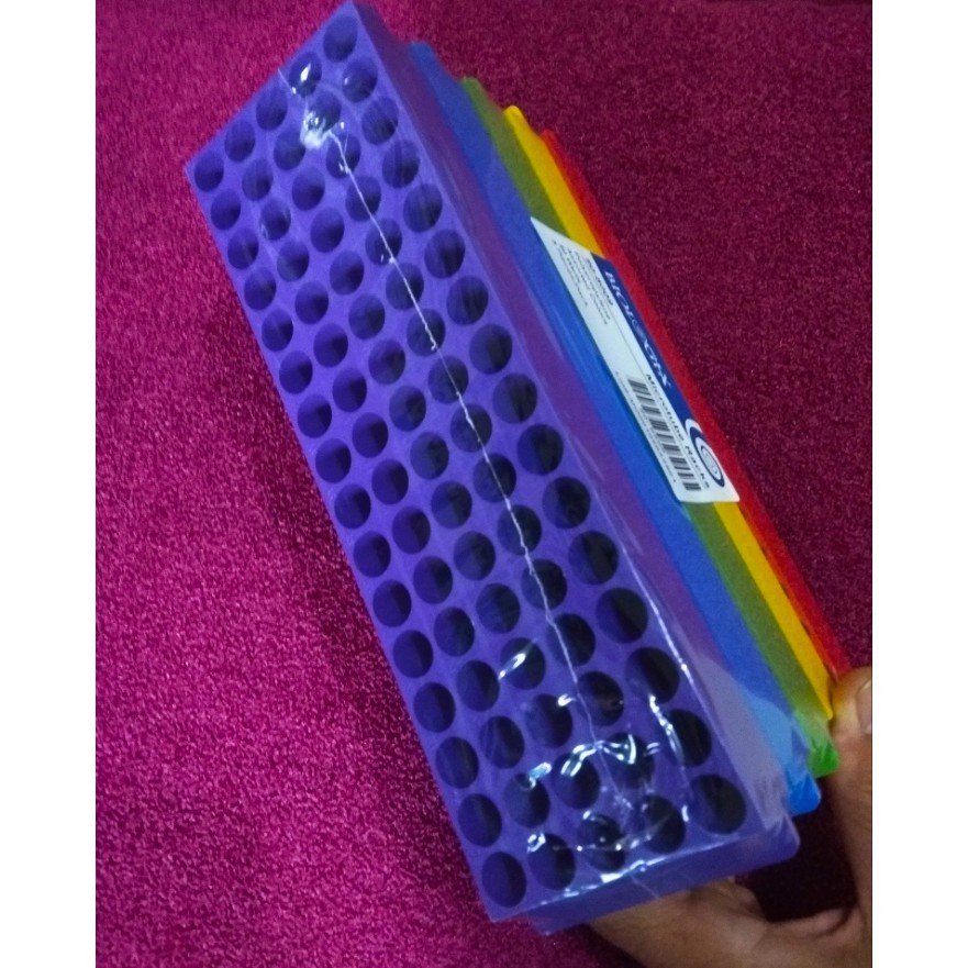 Jual Microtube Rack Microcentrifuge Tube Rack 1.5 ML | Shopee Indonesia