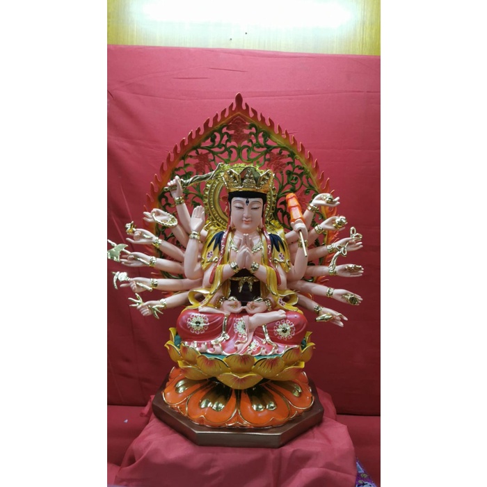Jual Patung dewi cundi/ maha cundi dharani/zhun ti shen zhou 12 inch (1 ...