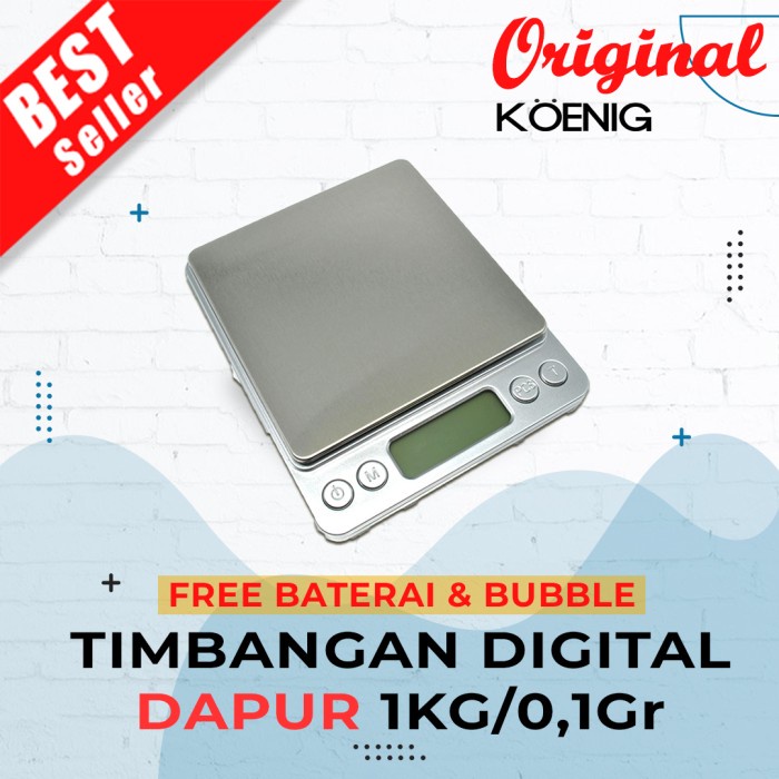 Jual TIMBANGAN DIGITAL DAPUR 1KG 0,1Gr KOPI BUMBU BAHAN KUE DAGING ...