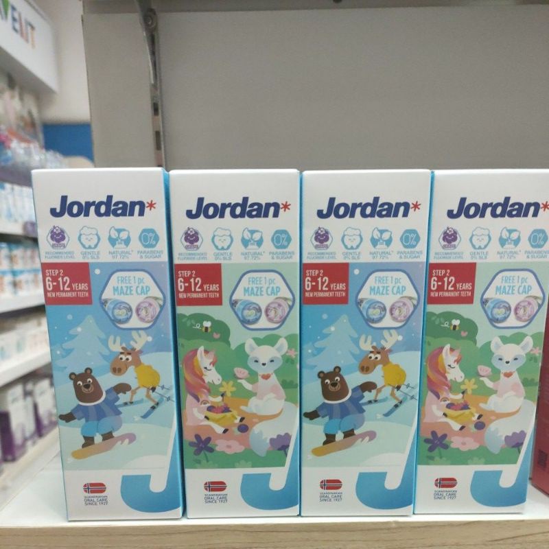 Jual JORDAN TOOTHPASTE 6-12 TAHUN | Shopee Indonesia