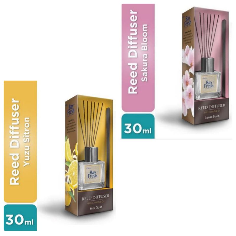 Jual Bay Fresh Air Freshener Reed Diffuser Yuzu Citron 30Ml | Shopee ...