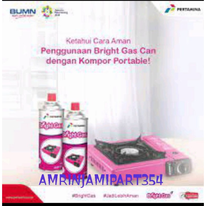 Jual Bright Gas Can 220Gr Produksi Pertamina Bukan Refill | Shopee ...