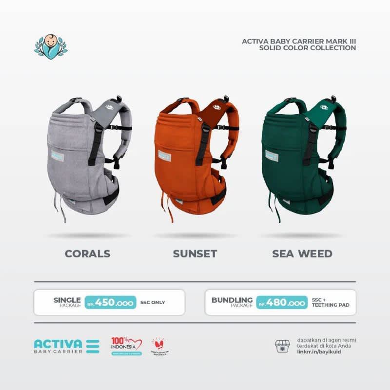Jual Activa Mark 3 solid SINGLE Gendongan Bayikuid ssc soft structure ...