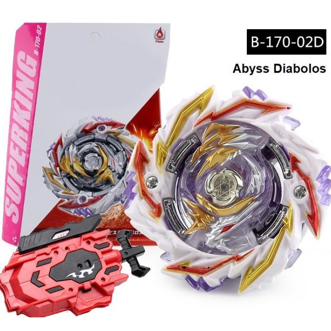 Jual Gasing Beyblade Burst Superking merk Flame B-170-02 Abyss Diabolos ...