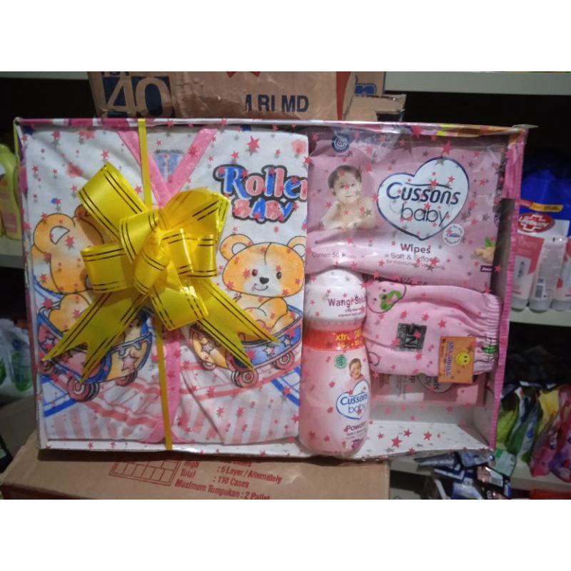 Jual Cussons Paket Kado Kelahiran Baby Gift Box | Shopee Indonesia