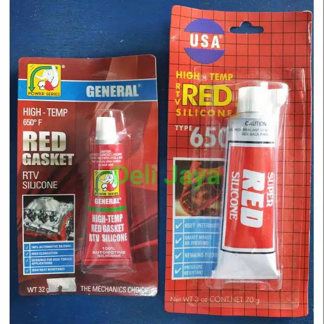 Jual Lem Silicon Red Lem Silikon Merah | Shopee Indonesia