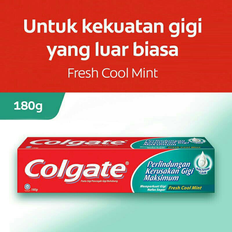 Jual Colgate Fresh Cool Mint 180 gr | Shopee Indonesia