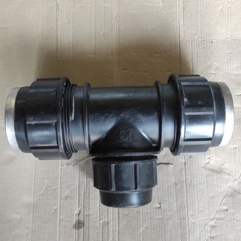 Jual TEE Reducer HDPE 4x3inch | Reducer HDPE 4x3 inch 110mmx90mm ...