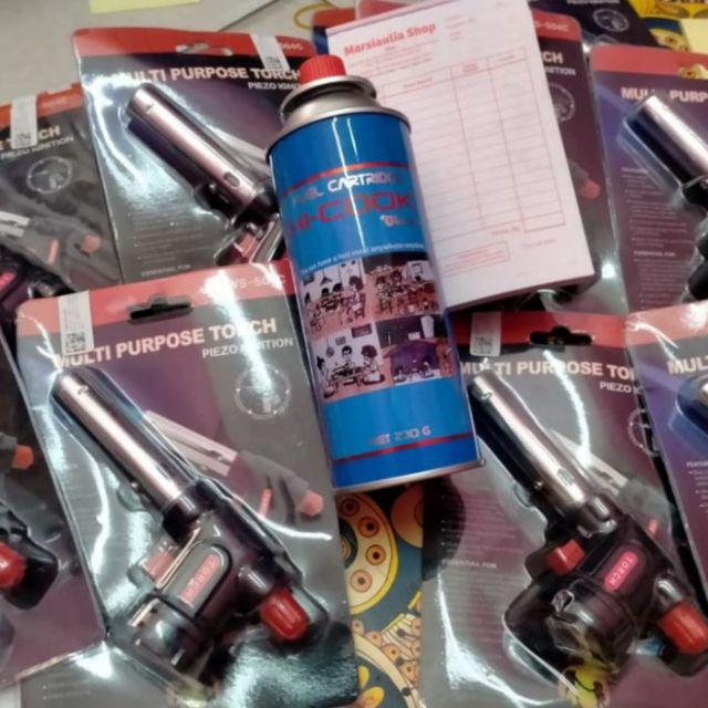 Jual Las Tembak Gas torch portable kepala korek | Shopee Indonesia
