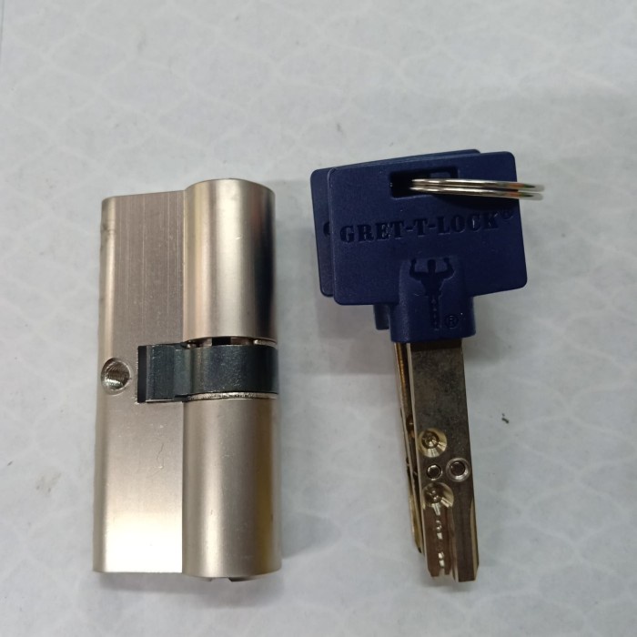 Jual Kunci Pintu - Cylinder Gret T Lock 6Cm / Silinder Pintu / Kunci Pintu Anti Duplikat ...