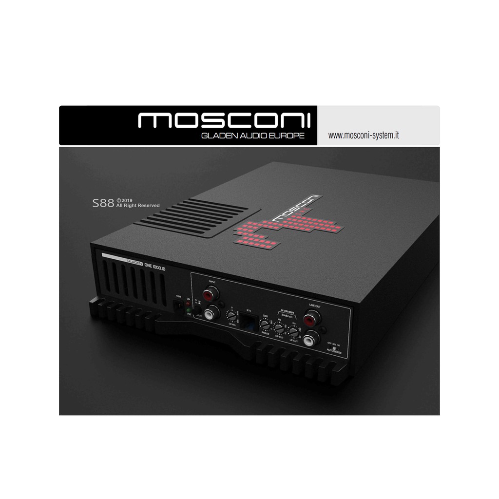 Jual Mosconi Gladen One 1000.1D Digital Class D Monoblock Amplifier | Shopee Indonesia