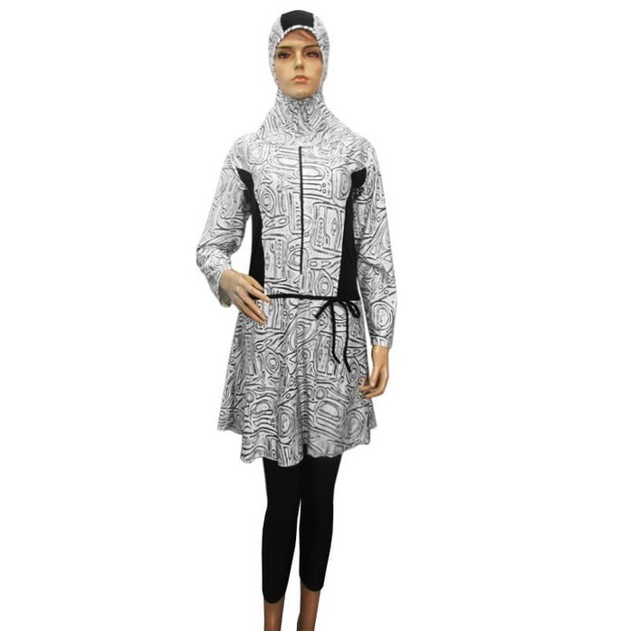 Jual Baju Renang Muslim Jumbo Motif - BRM-JB340 | Shopee Indonesia