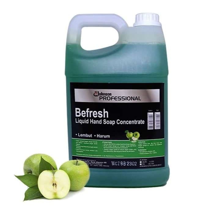 Jual SC Johnson Befresh Sabun Cuci Tangan Cair Aroma Apel [4 Liter ...
