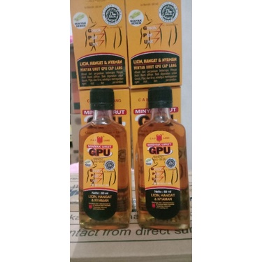 Jual Minyak gosok, pijat urut (GPU) Cap Lang 60ml | Shopee Indonesia