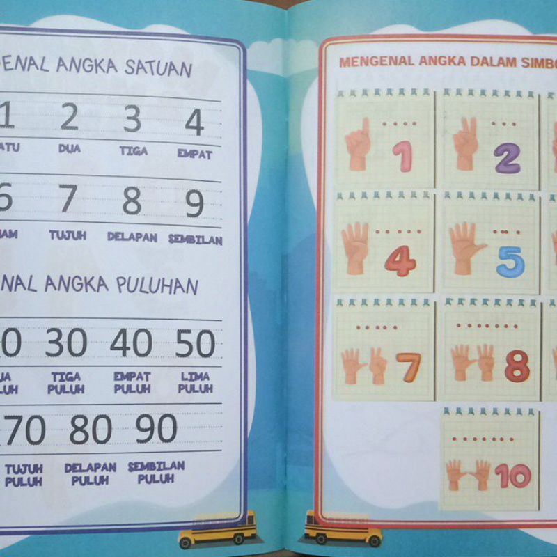Jual Buku Mengenal & Menulis Angka Untuk Anak TK dan Pra Tk | Shopee ...