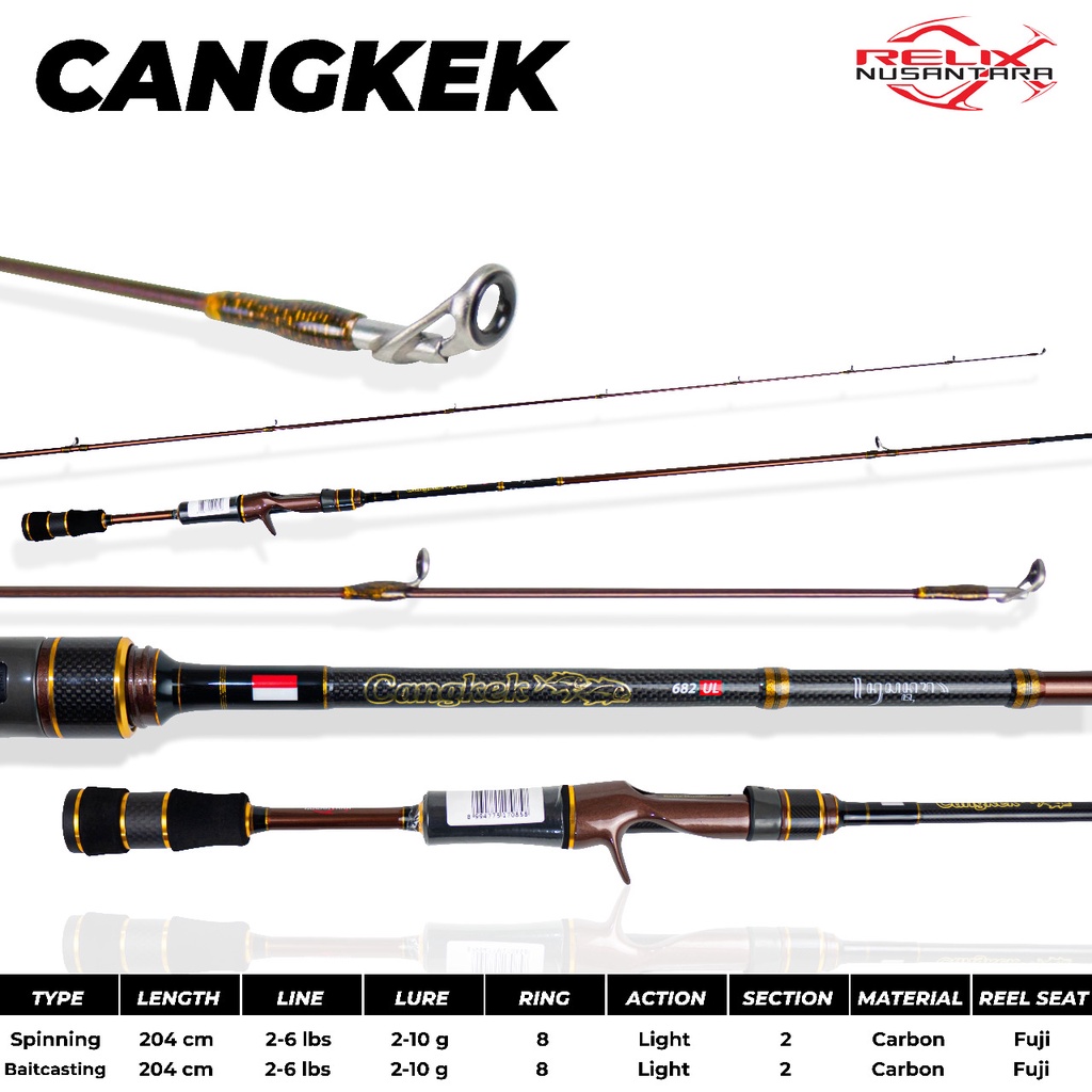 Jual JORAN RELIX NUSANTARA CANGKEK GEN S 682 UL 2-6 lb | Shopee Indonesia