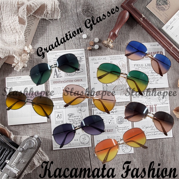 Jual Kacamata Unisex Fashion Untuk Wanita Dan Pria Gaya Santai Anti UV ...