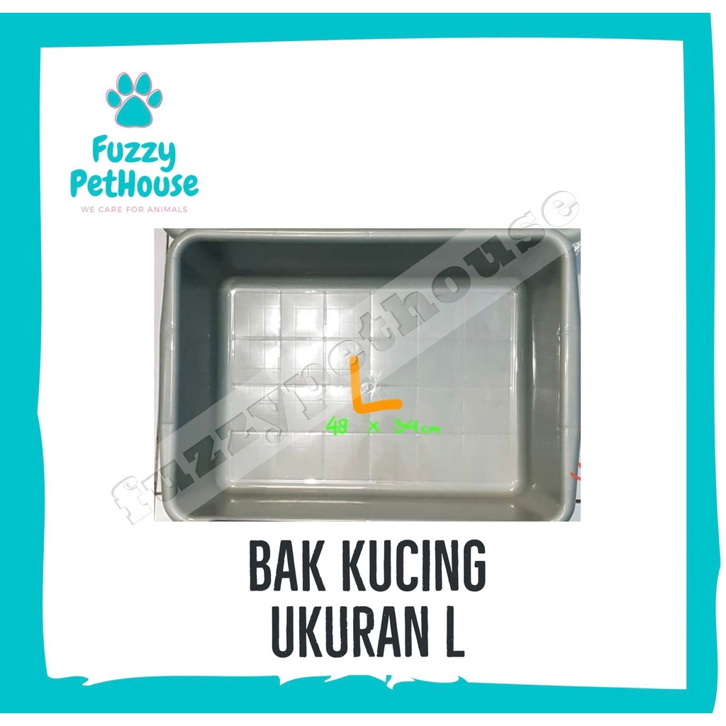 Jual Bak Kucing Baskom Baki Pasir Ukuran L | Shopee Indonesia