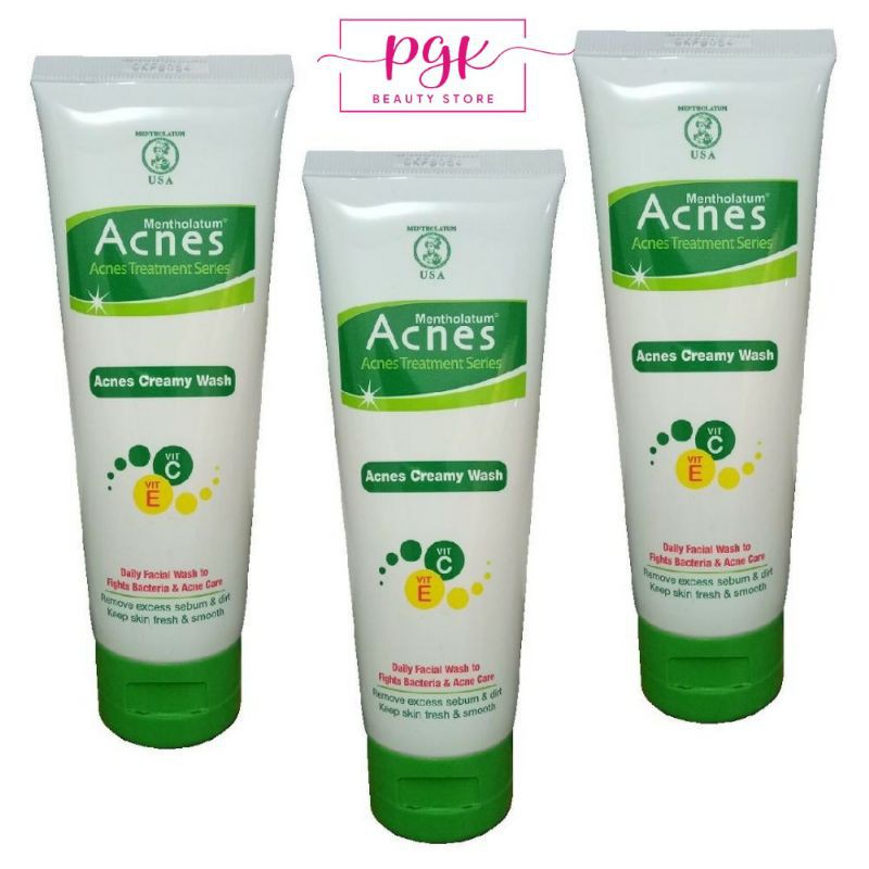 Jual ACNES CREAMY WASH 100/50ml | Shopee Indonesia