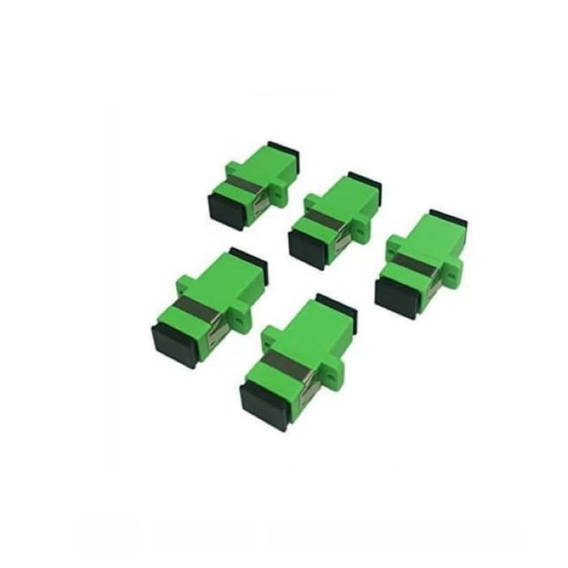 Jual Adapter SC APC ADAPTOR SC HIJAU SAMBUNGAN Fiber Optic FO | Shopee ...
