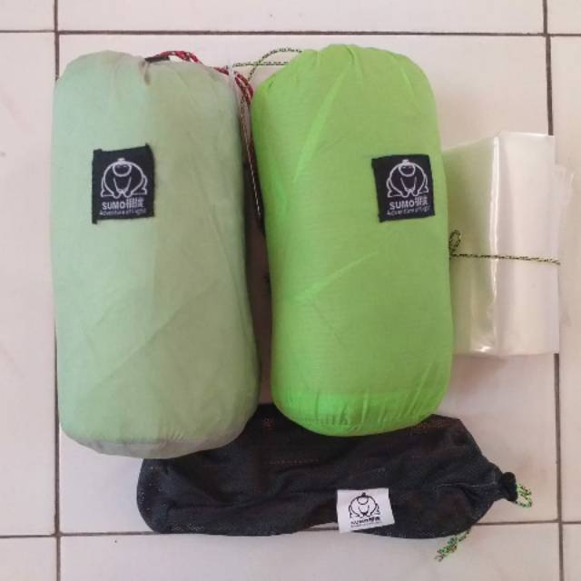 Jual Tarp tent SUMO 1P not Kalahari Ngapak Design Rain Forest Black ...
