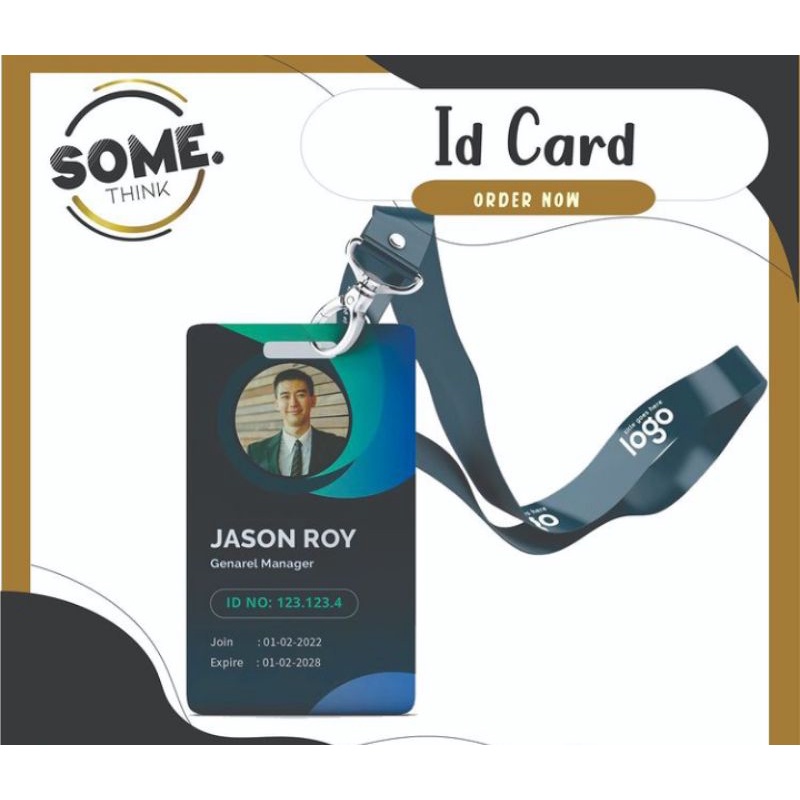 Jual lanyard id card PVC | Shopee Indonesia
