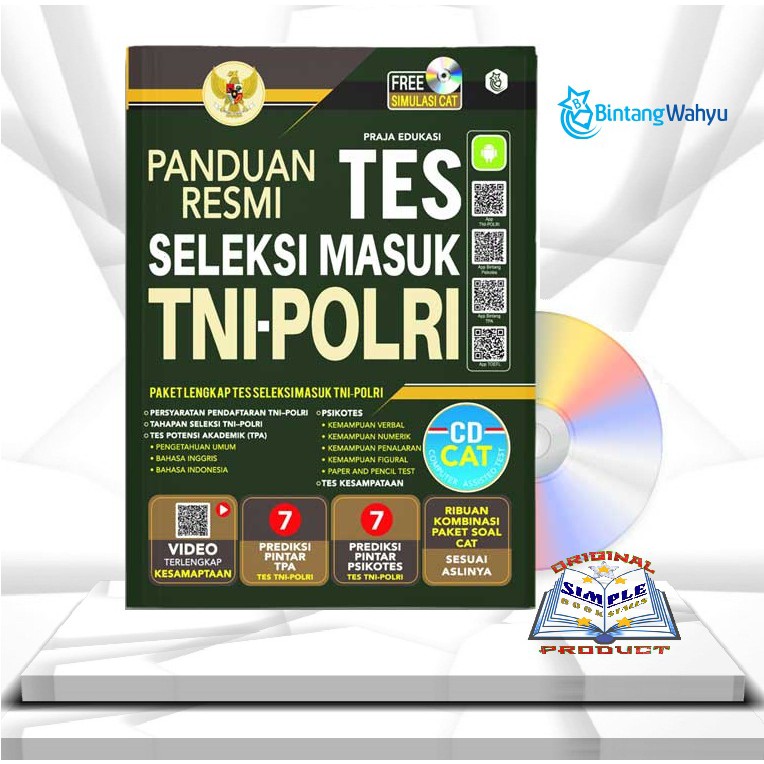 Jual Panduan Resmi Seleksi Tes Masuk Tni Polri Shopee Indonesia