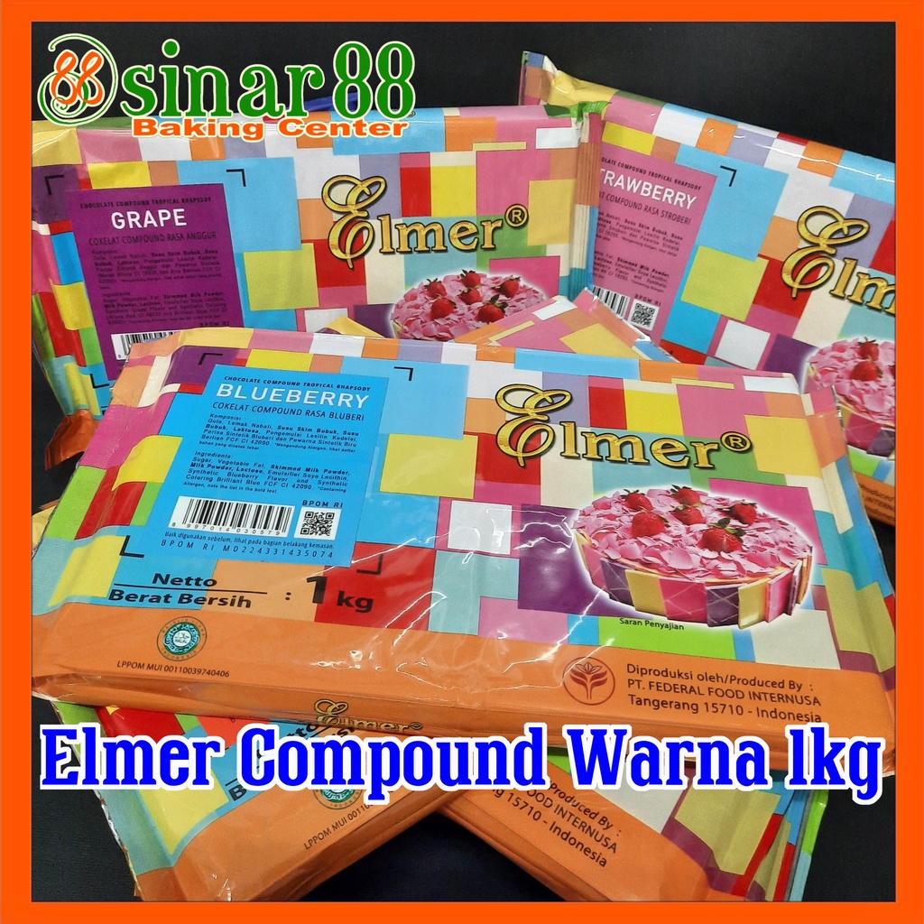 Jual Elmer Chocolate Compound 1kg | Shopee Indonesia