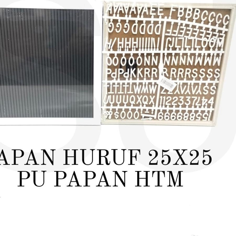 Jual Limited - FELT LETTER BOARD / PAPAN TULIS TEMPEL HURUF & ANGKA ...