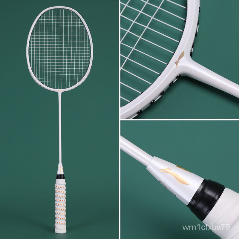 Jual Full Carbon Genuine Badminton Racket Durable High Elasticity ...