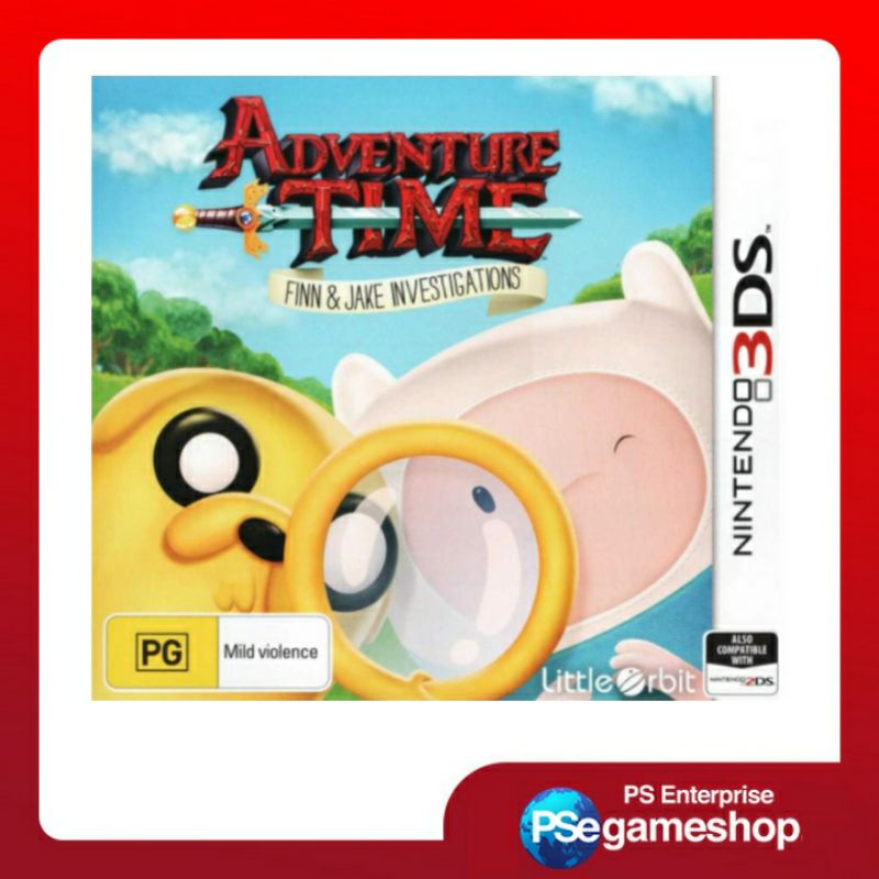 Jual Nintendo 3Ds Adventure Time: Finn & Jake Investigations ( aus ...