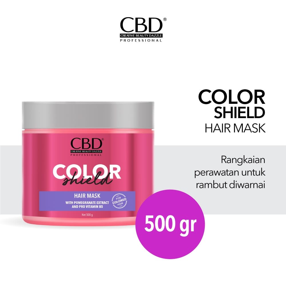 Jual CBD Color Shield Hair Mask 500g (PINK BESAR) | Shopee Indonesia