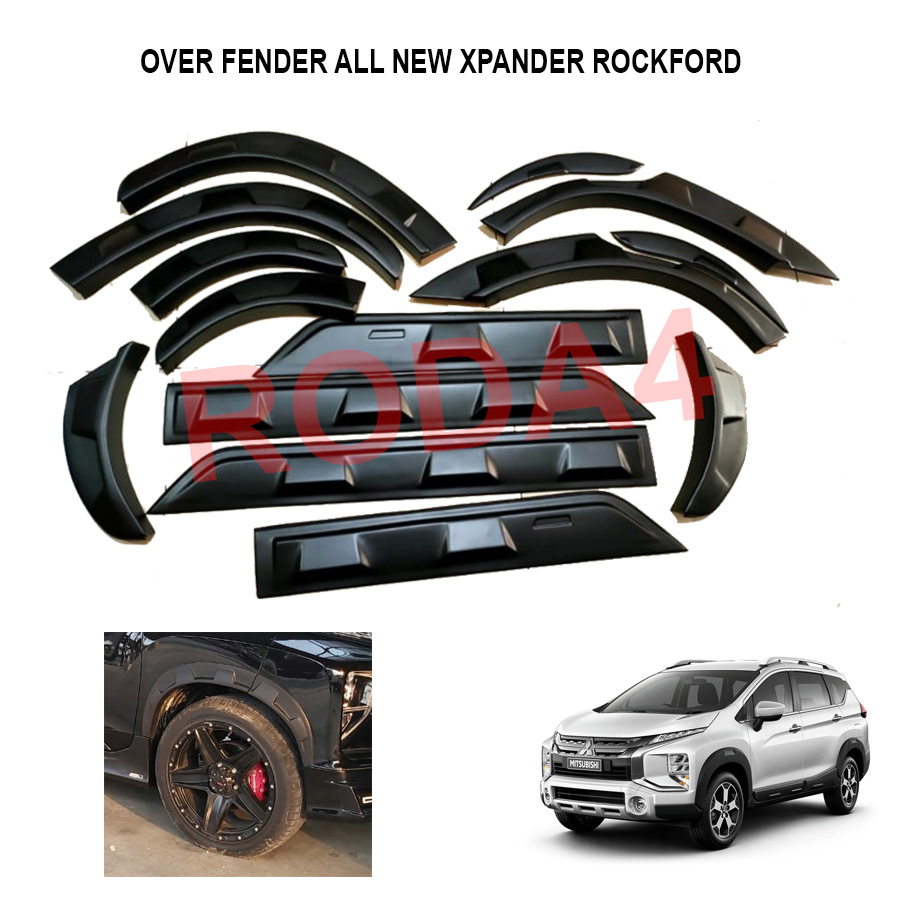 Jual Over Fender All New Xpander Body Kit Model RockFord | Shopee Indonesia