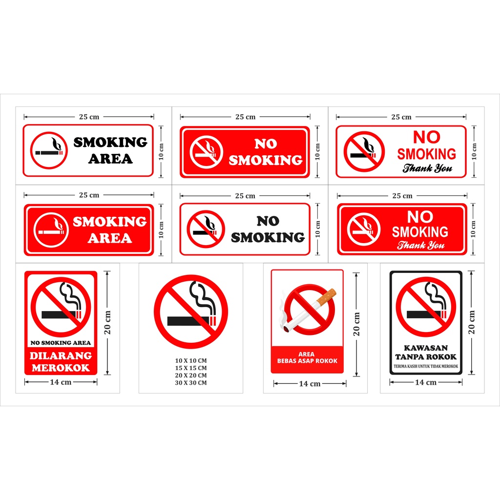 Jual Stiker / Label Stiker / Stiker Peringatan / Sticker Penunjuk ...