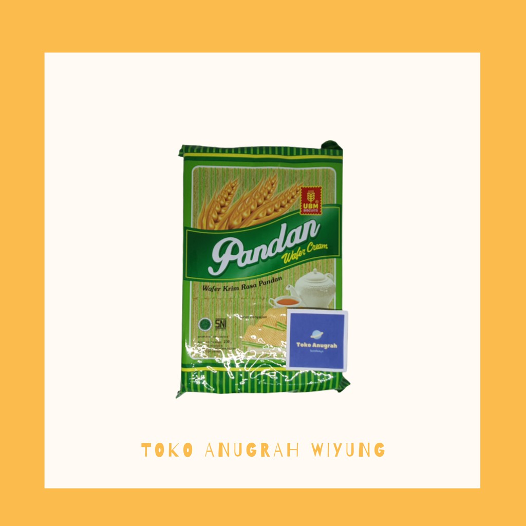 Jual KANGURU WAFER KRIM PANDAN, VANILLA, STRAWBERRY, COKELAT 260GR ...