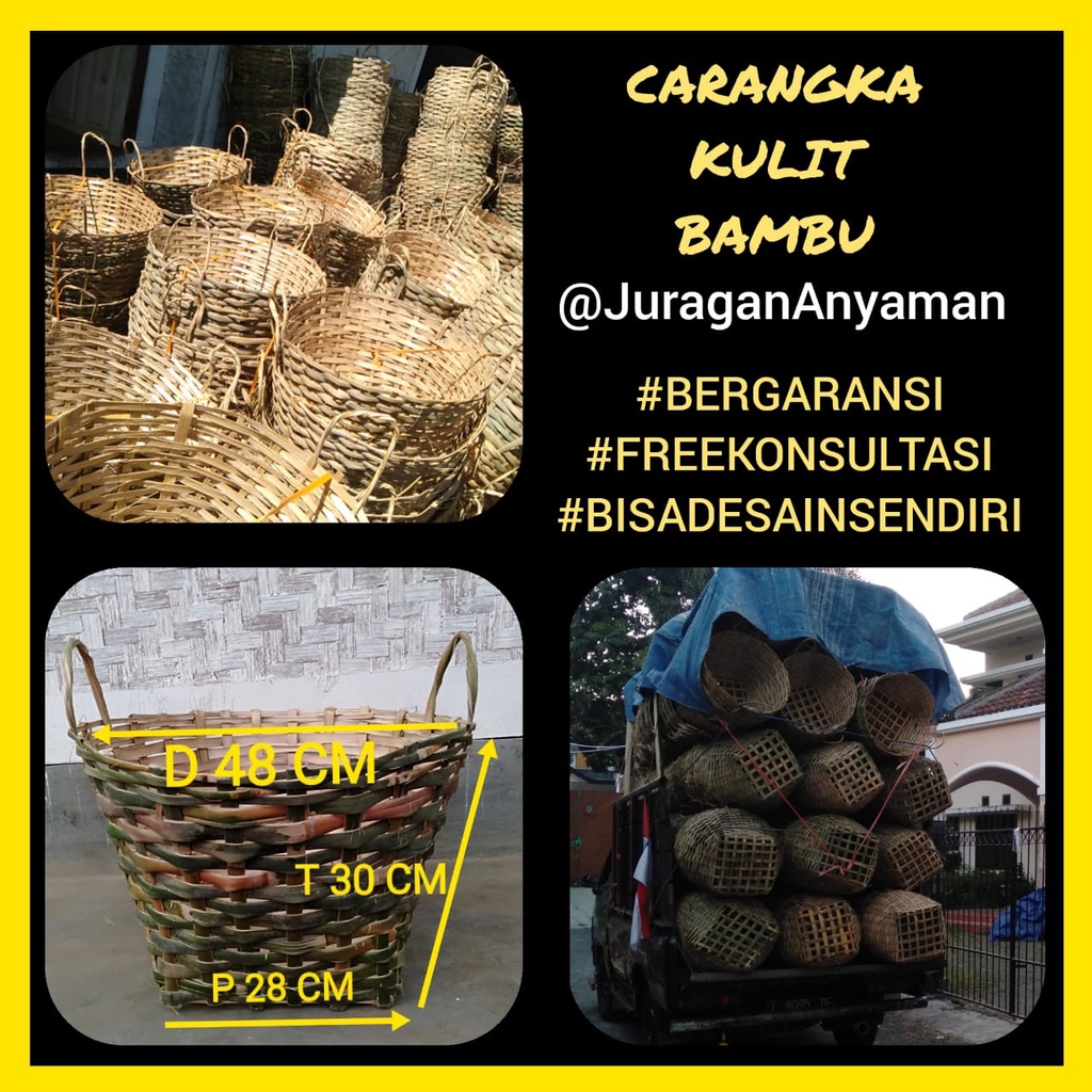 Jual Carangka Bambu untuk Pot Tanaman Hias Tanaman Buah Tanaman Sayur ...