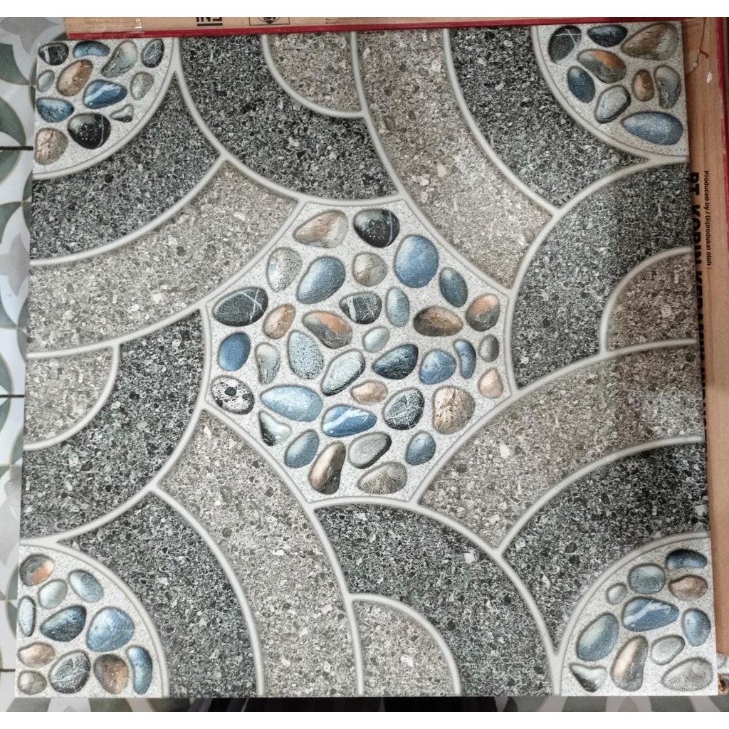 Jual Keramik Lantai Motif Batu Kobin Bernina Series 50x50 | Shopee Indonesia