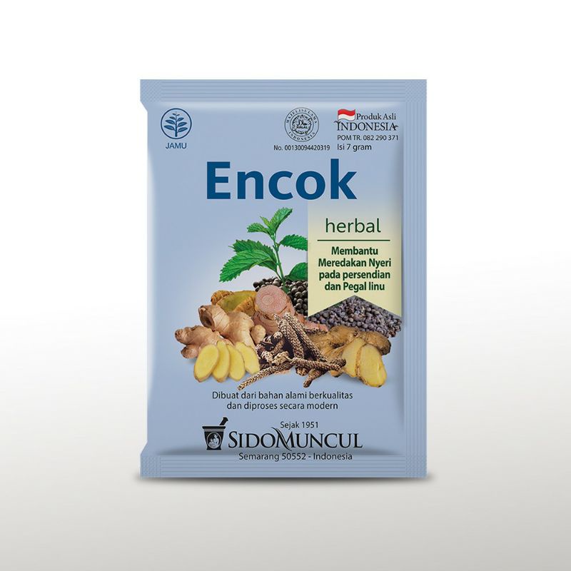 Jual Jamu Encok Sido Muncul 10 Sachet | Shopee Indonesia