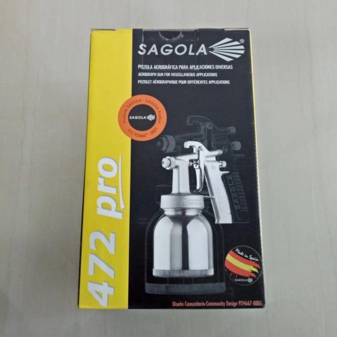 Jual Spid Duco Spray Gun Sagola Pro 472 Original | Shopee Indonesia