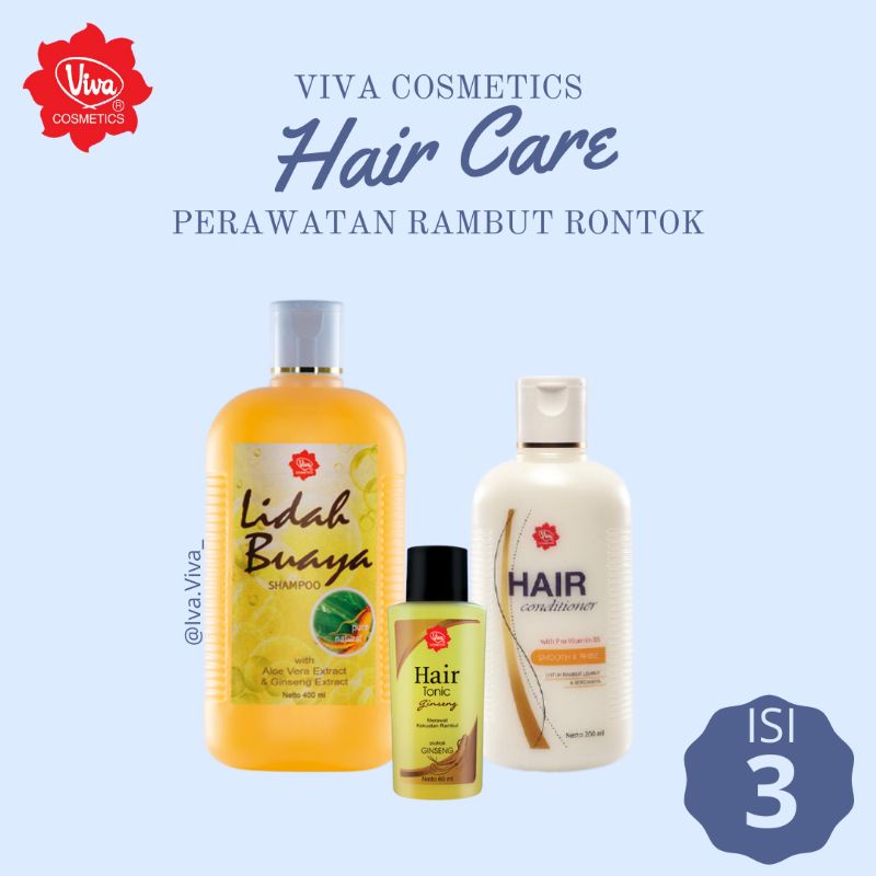 Jual Viva Paket Perawatan Rambut Rontok | Shopee Indonesia