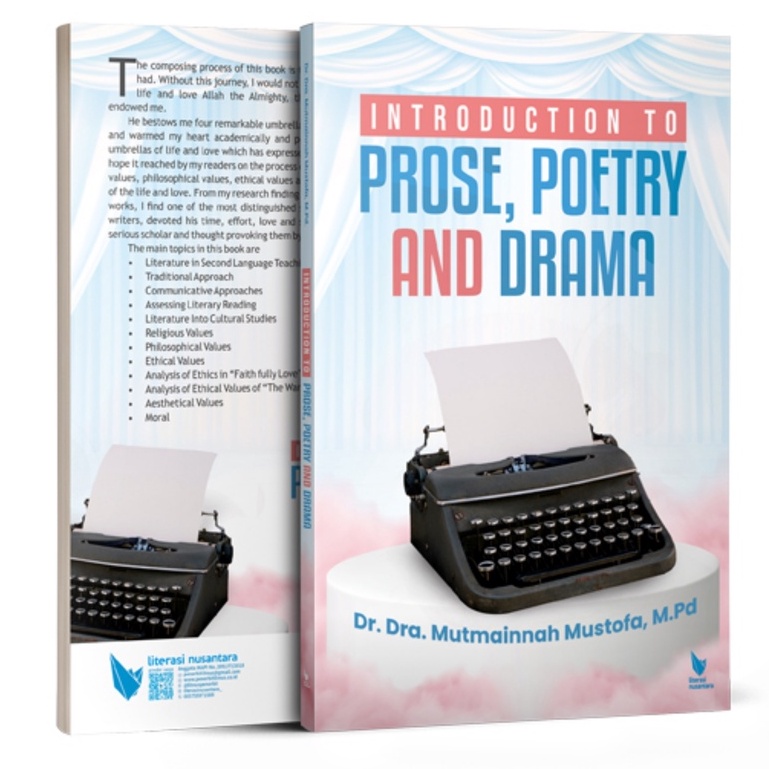 Jual Introduction to Prose Poetry and Drama - Mutmainnah Mustofa - LN ...