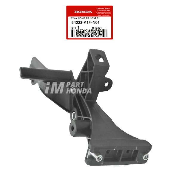 Jual 64223-K1A-N01 Dudukan Panel Tameng Stay Comp Front Cover Lampu ...