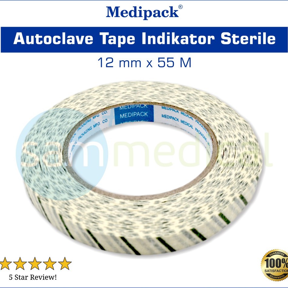 Jual Medipack Autoclave Tape Indikator Sterile | Shopee Indonesia