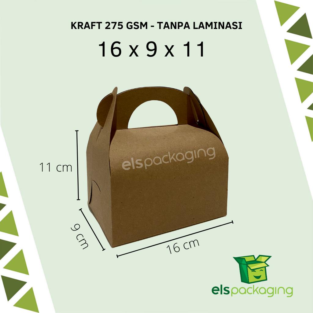 Jual Dus Kraft Box toples box jinjing box tenteng kotak souvenir box ...