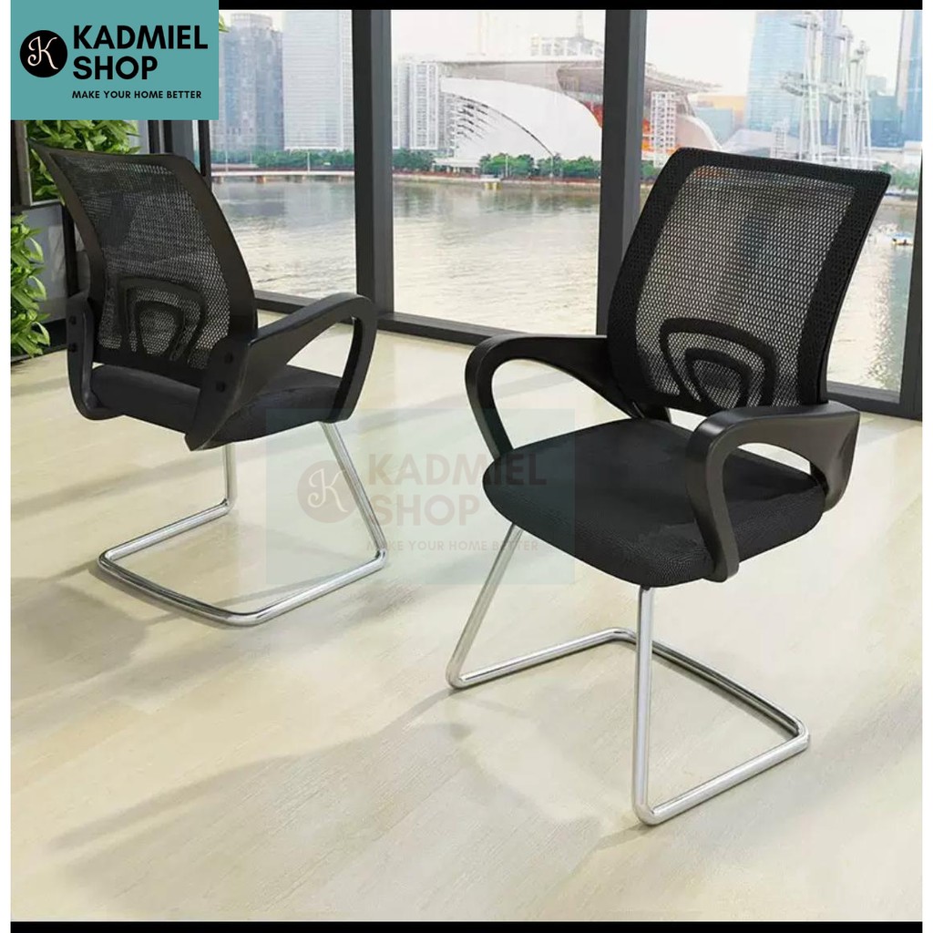 Jual Kursi Kantor Jaring Kursi Staff Kantor Model Kaki Tetap | Shopee ...