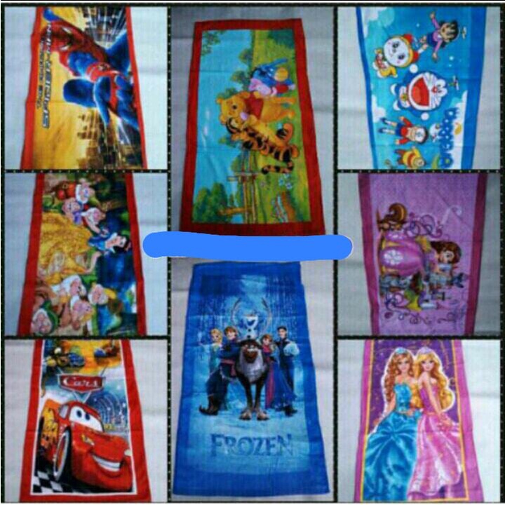 Jual READY /Handuk karakter/ handuk anak/ handuk murah/ handuk 50x100 ...