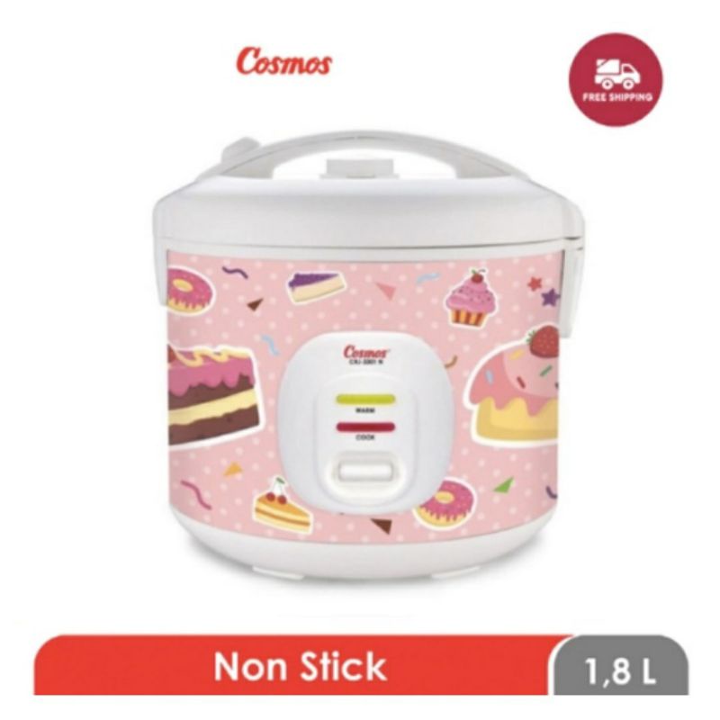 Jual Rice Cooker Cosmos 1.8L CRJ 3306 / CRJ 3305 / CRJ 3232 / CRJ 3307 ...