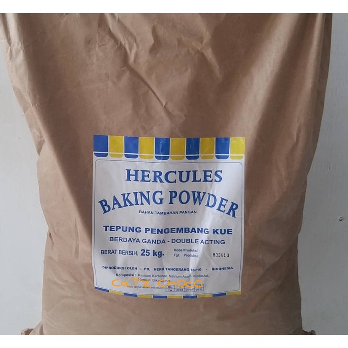 Jual CODES0X-71 Hercules BPDA Baking Powder Double Acting Repack 100gr ...