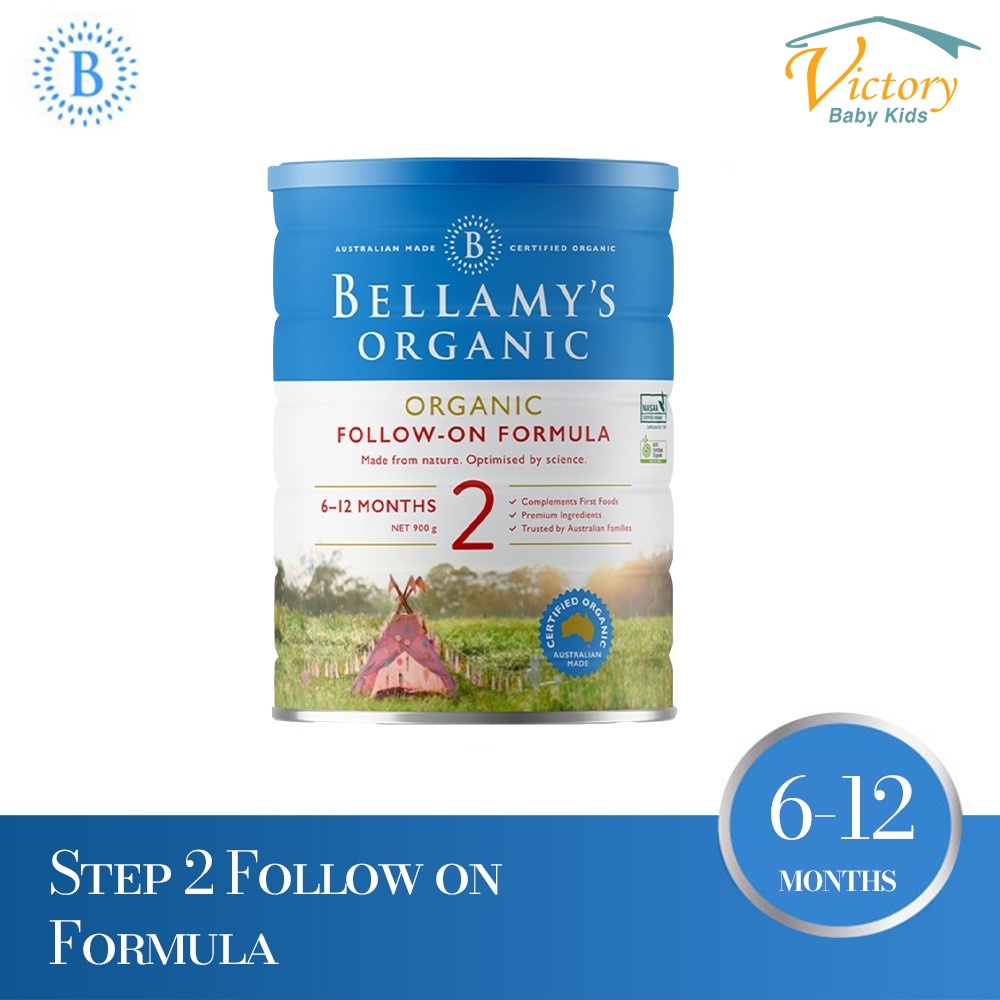 Jual BELLAMYS Bellamy Follow-on Formula Step 2 Susu Formula 6-12 Months ...