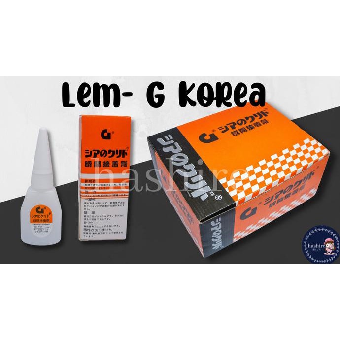 Jual Lem G / Lem Korea / Lem Epotec / 1 dus 50PCS | Shopee Indonesia